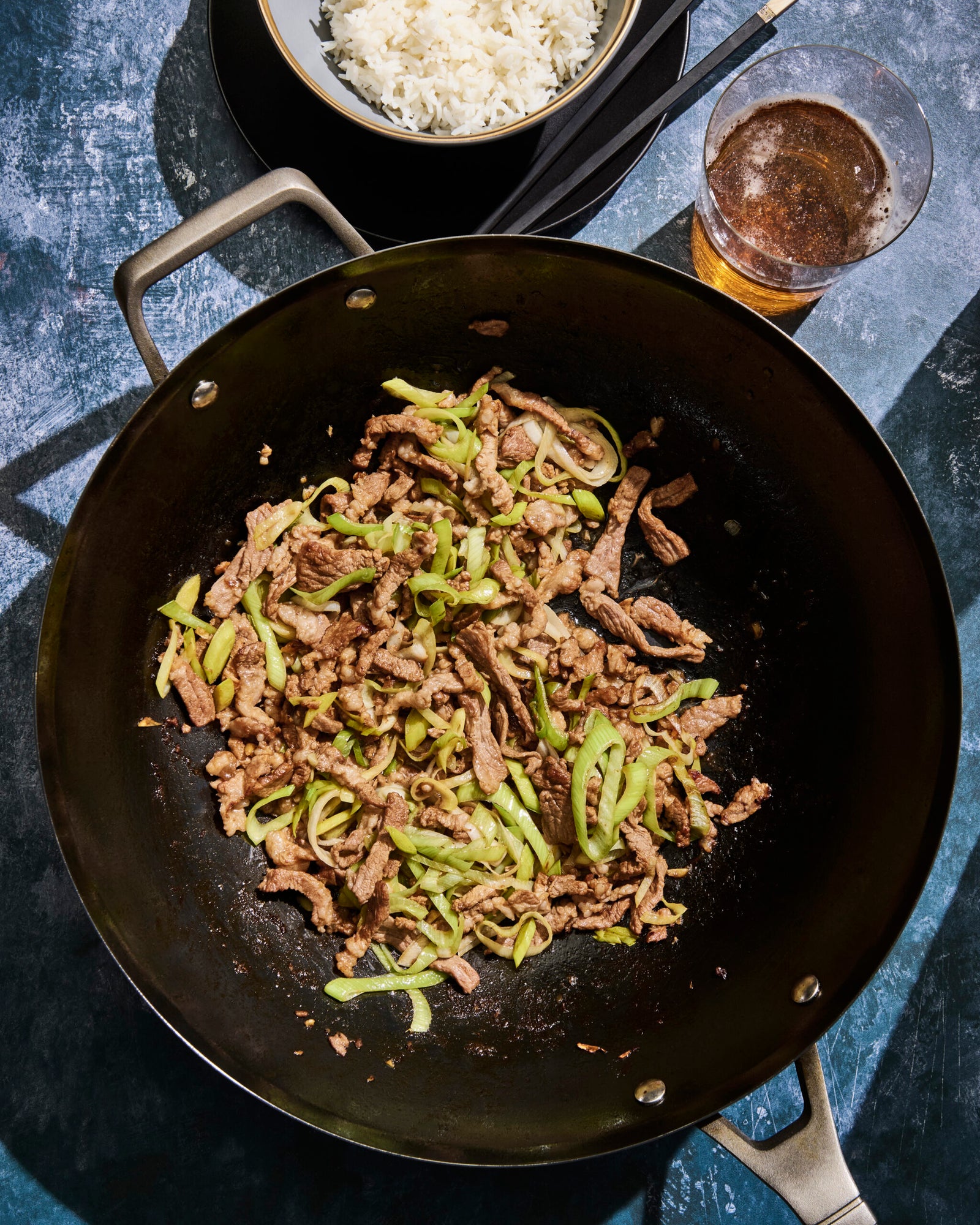 Stir-Fried Pork with Leeks Recipe (Cong Bao Rou Si) | Saveur