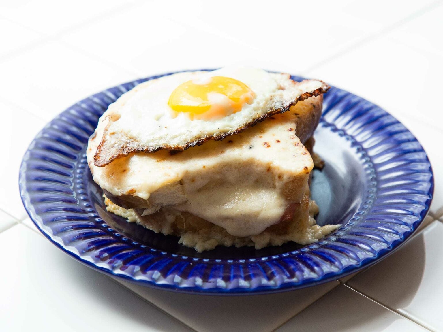 Croque Madame (Ham and Cheese With Fried Egg) | Saveur