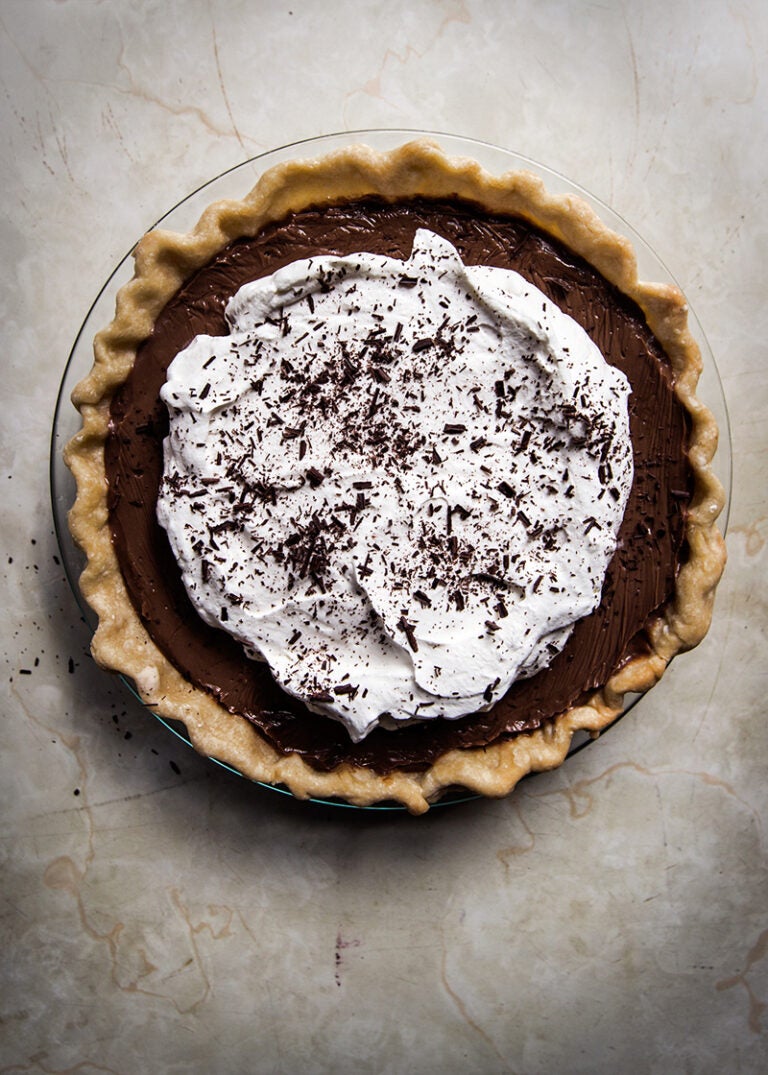 Chocolate Pudding Pie | Saveur