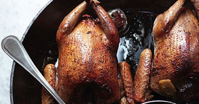 Squab and Braised Peas | Saveur