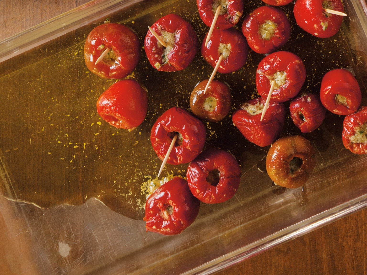 Stuffed Cherry Peppers (Peperoni con Acciughe) | Saveur