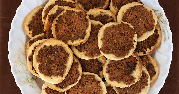 Palestinian Sfiha Recipe | Deporecipe.co