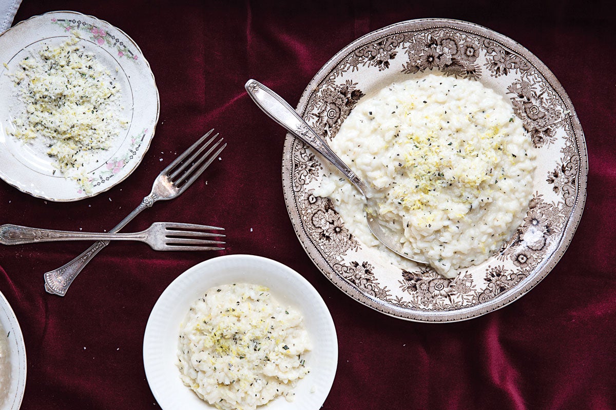 Lemon-Rosemary Risotto | Saveur