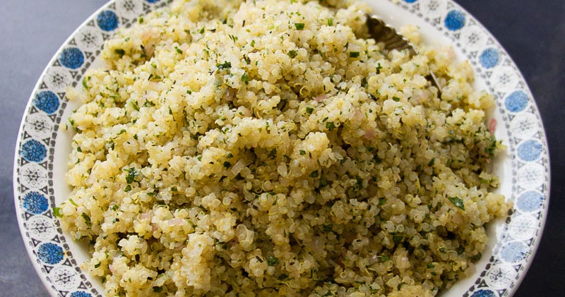Herbed Lemon Quinoa | Saveur