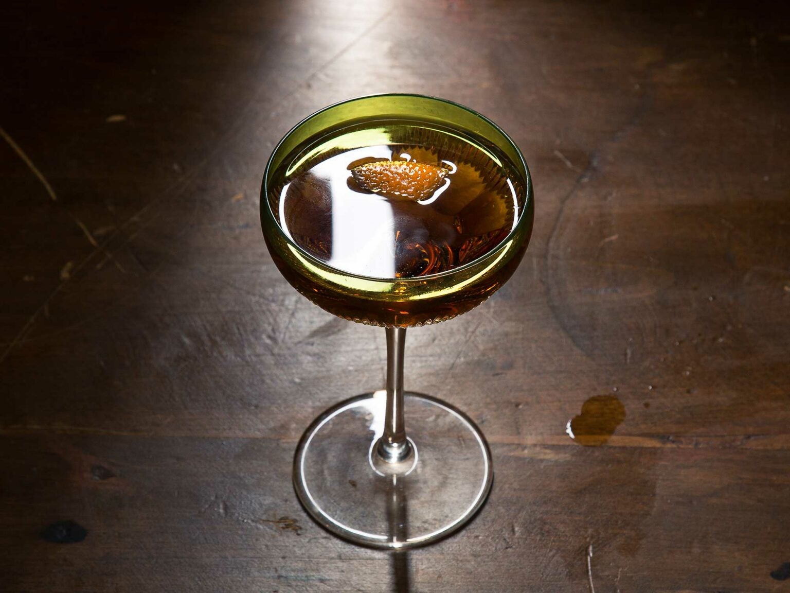 Upgrade Your Cocktail Garnish by Setting it on Fire | Saveur