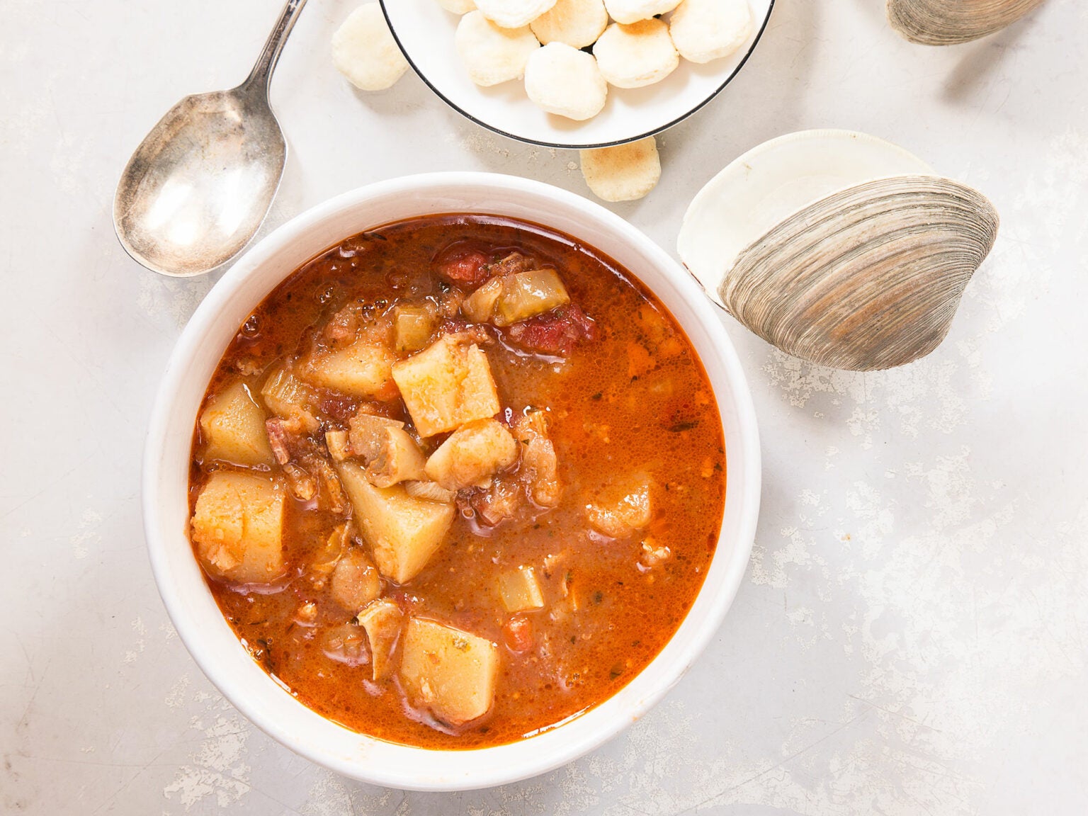 Manhattan-Style Clam Chowder | Saveur