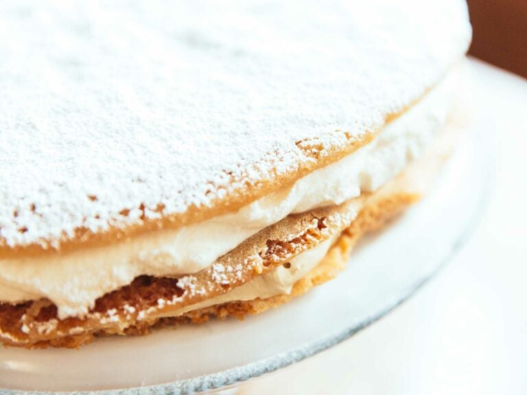 Mocha Dacquoise Cake | Saveur