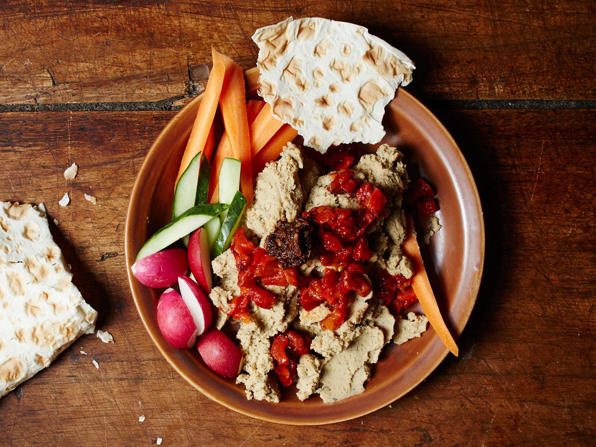 Black-Eyed Pea Hummus with West African Chile Paste | Saveur