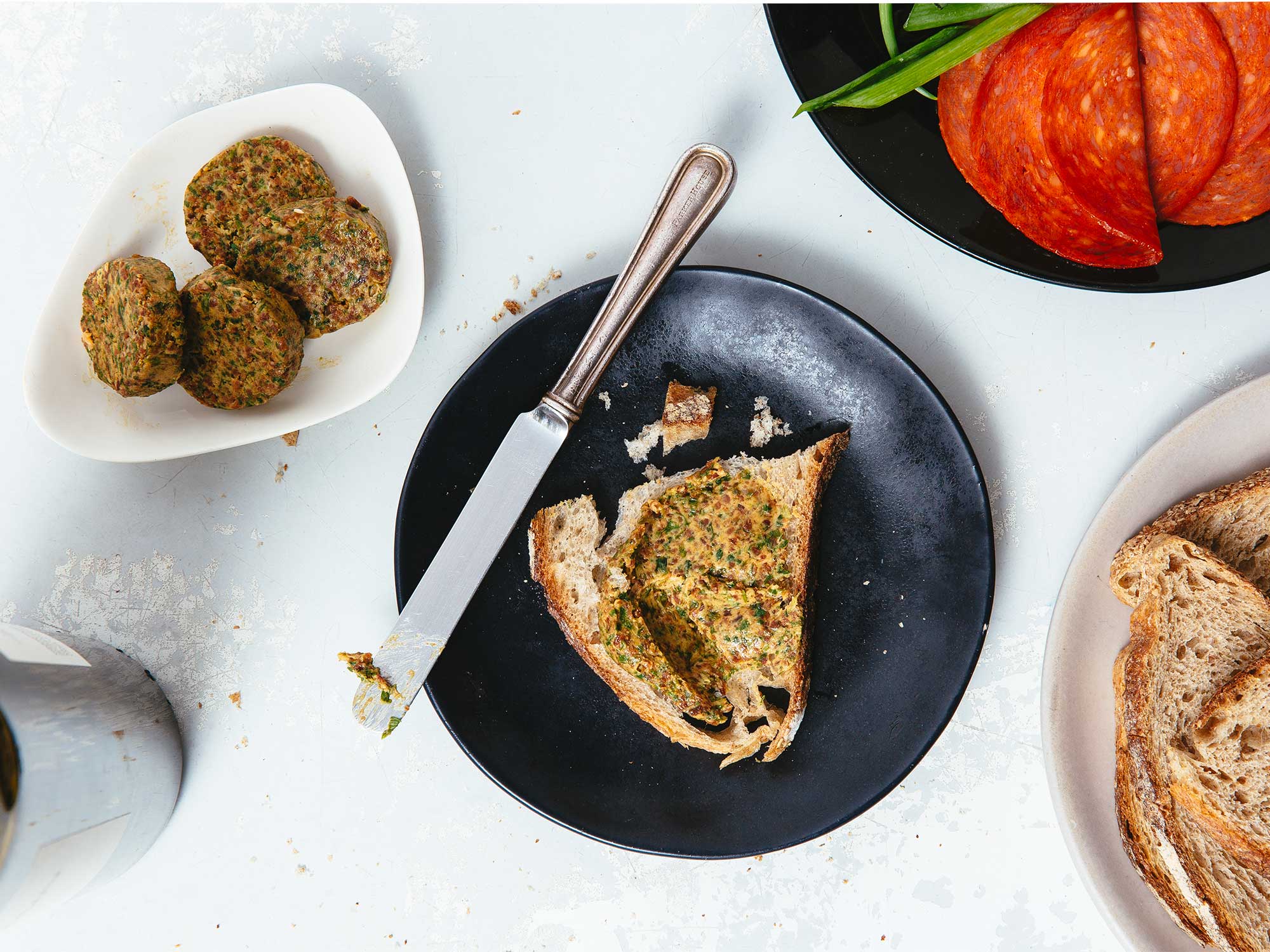 Pepperoni and Chive Butter | Saveur