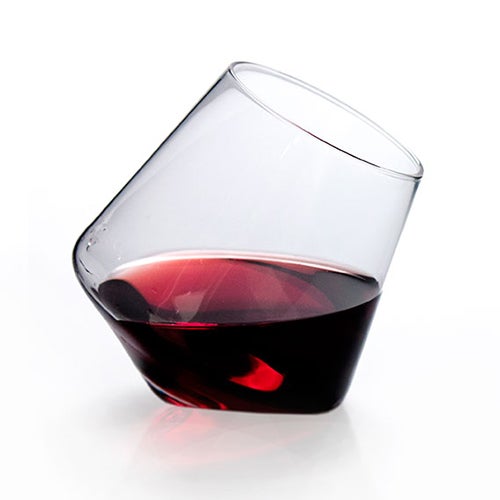 Hand Blown Stemless Wine Glasses Saveur