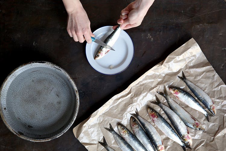 How to Clean and Fillet Sardines | Saveur