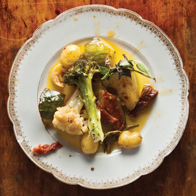 Olive Oil-Braised Vegetables | Saveur
