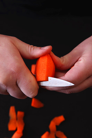 Tourneing Vegetables | Saveur