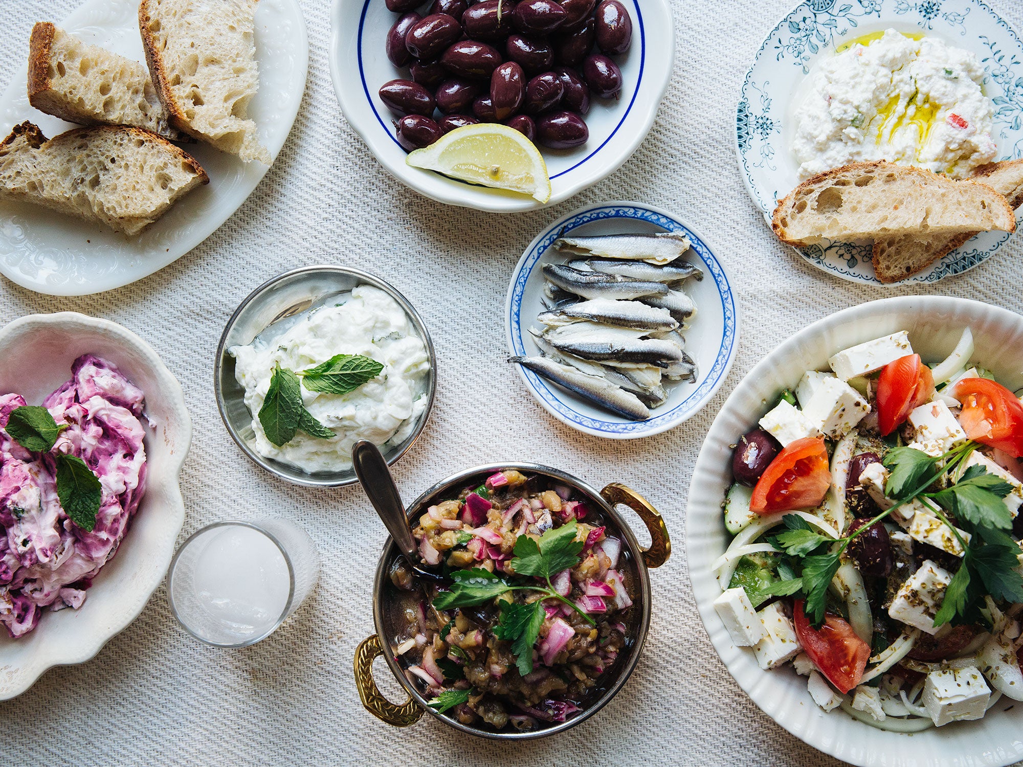 How to Make the Perfect Greek Meze Spread | Saveur