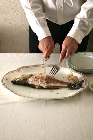 Carving Roasted Fish | Saveur