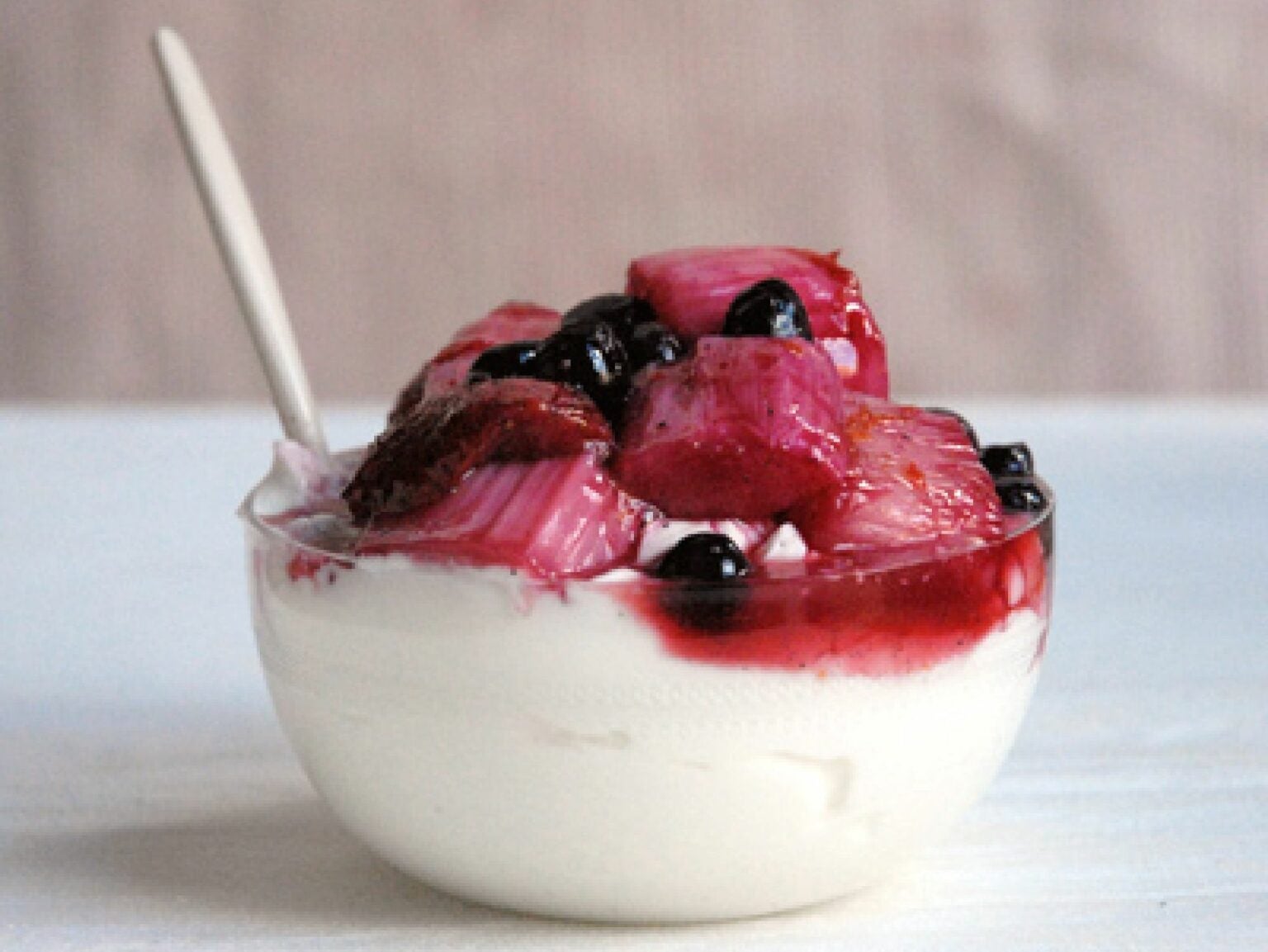 Rhubarb and Berry Compote | Saveur