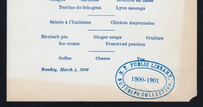 Dining Commons: The New York Public Library's Ambitious Menu Database ...