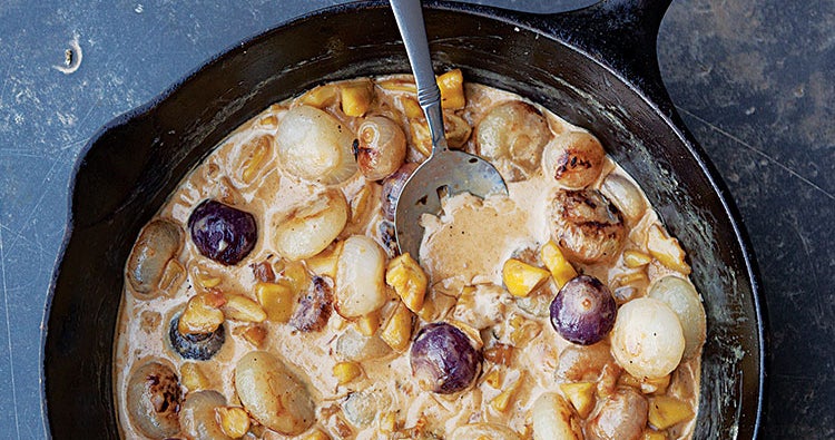 Roasted Onion and Chestnut Compote | Saveur