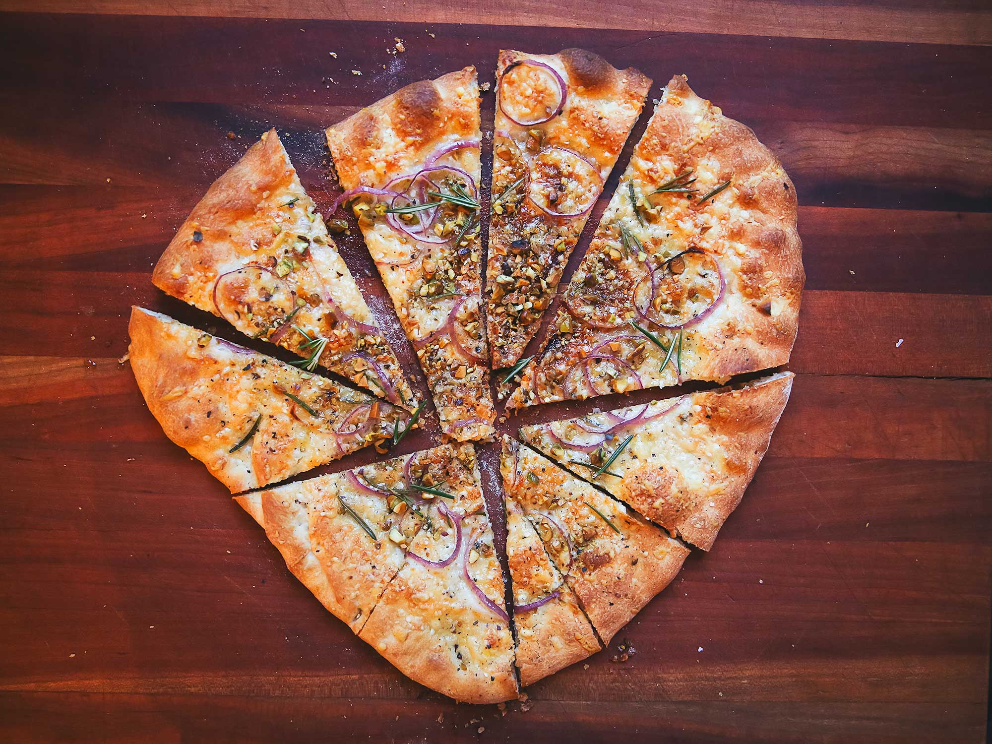 Pizza Rosa (Bianco) | Saveur