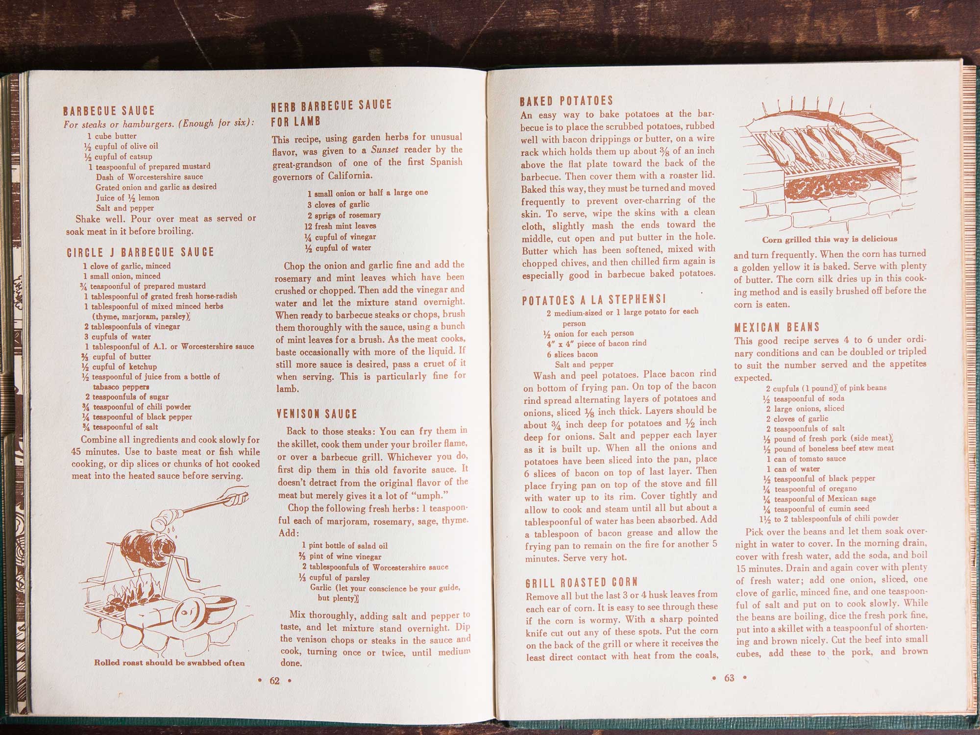 Pore Over the Meticulous Diagrams in the Original Barbecue Cookbook