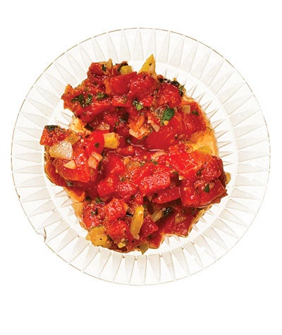 Roasted Pepper Salad (Mechwiya) | Saveur
