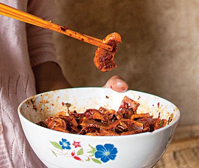 Liang Ban (Mushroom Salad with Chiles) | Saveur