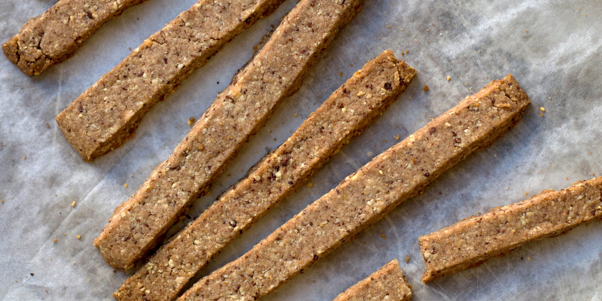 Almond Sticks with Cocoa Nibs | Saveur