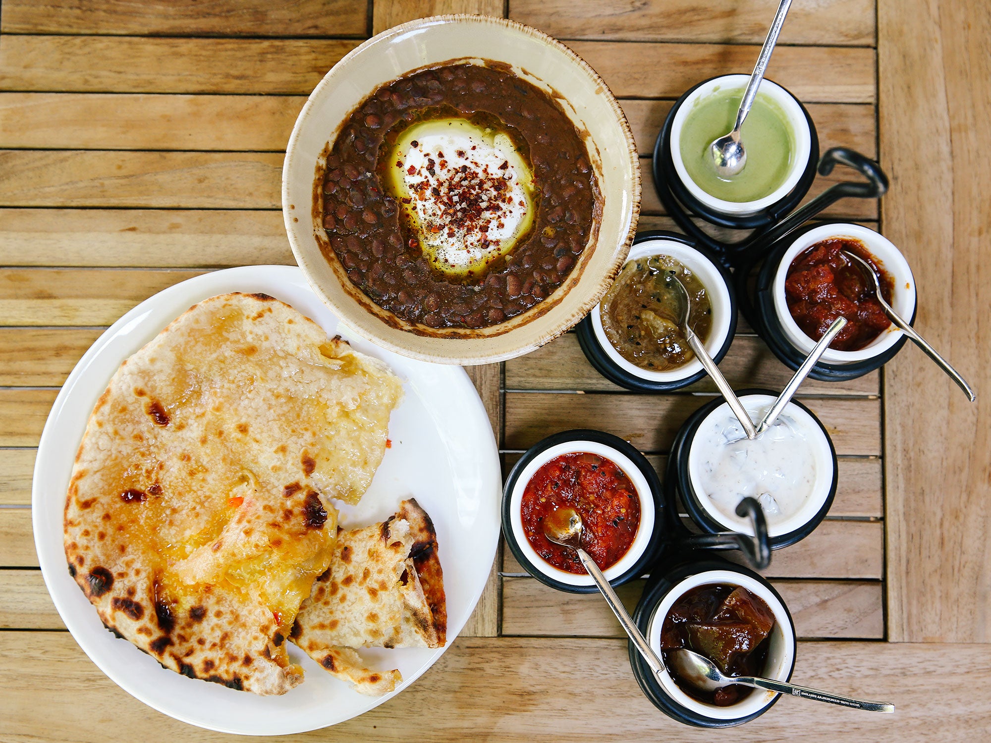 Cheddar Cheese-Stuffed Kulcha | Saveur