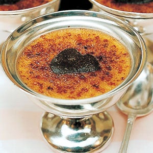 Burnt Cream with Black Truffles | Saveur