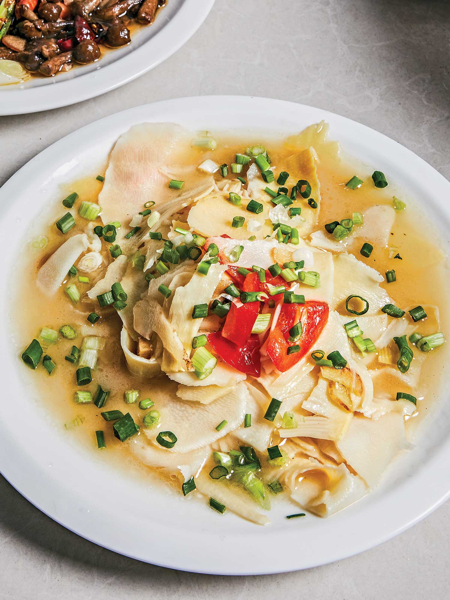 Fresh Bamboo Stir-Fry with Sweet Peppers | Saveur
