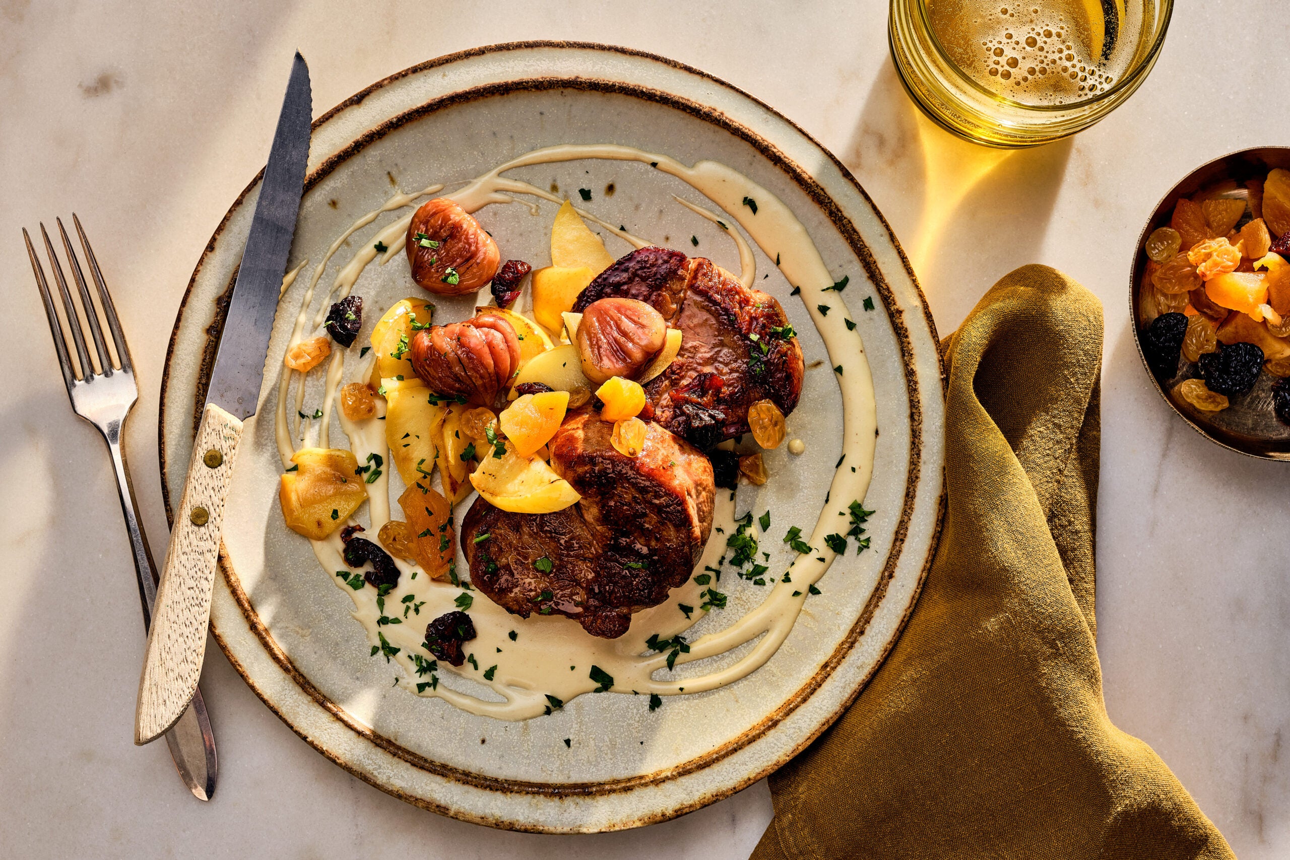 Asturian-Style Veal Fillets with Cabrales Sauce | Saveur