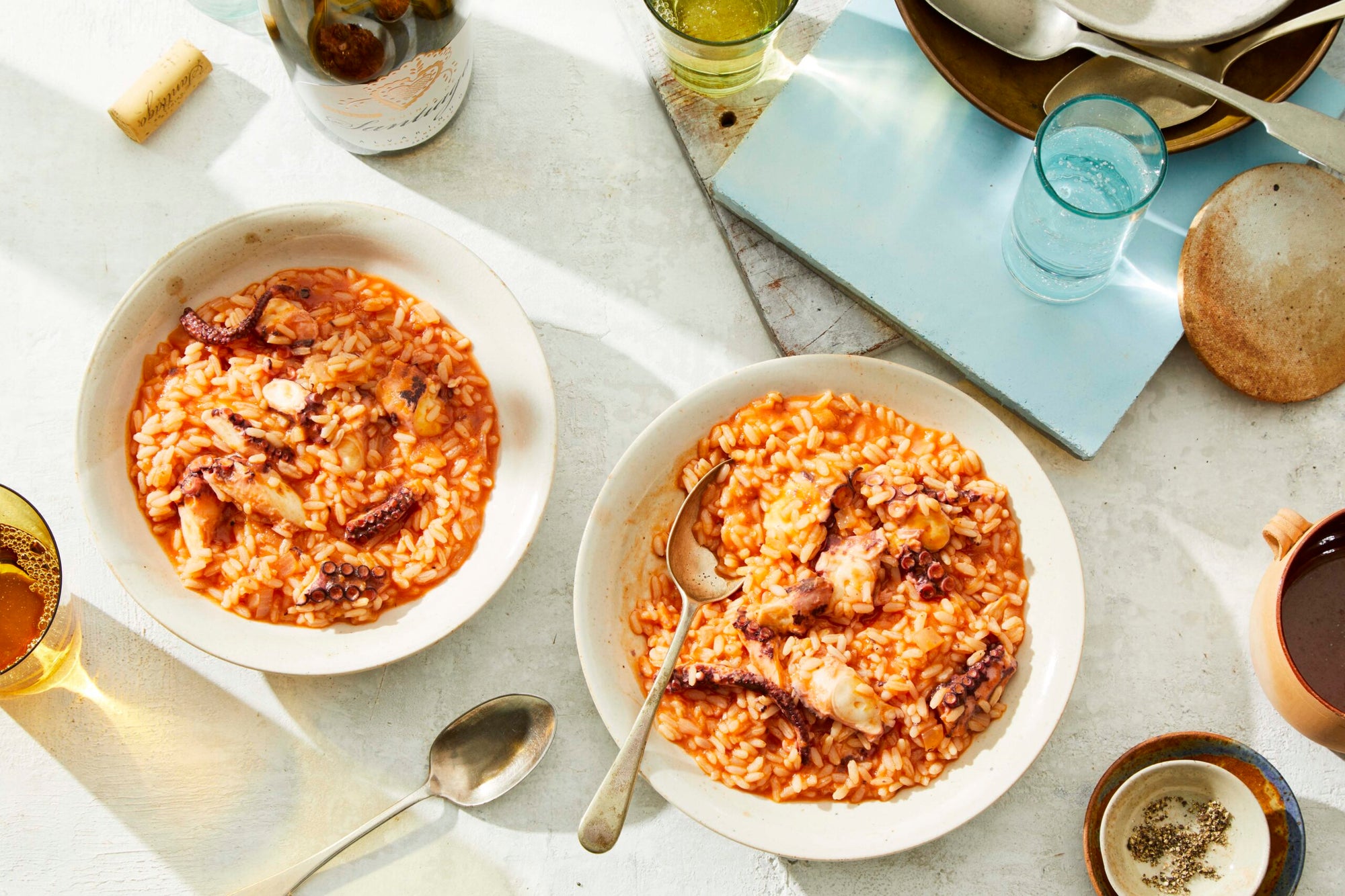 Tomato and Octopus Rice Recipe | Saveur