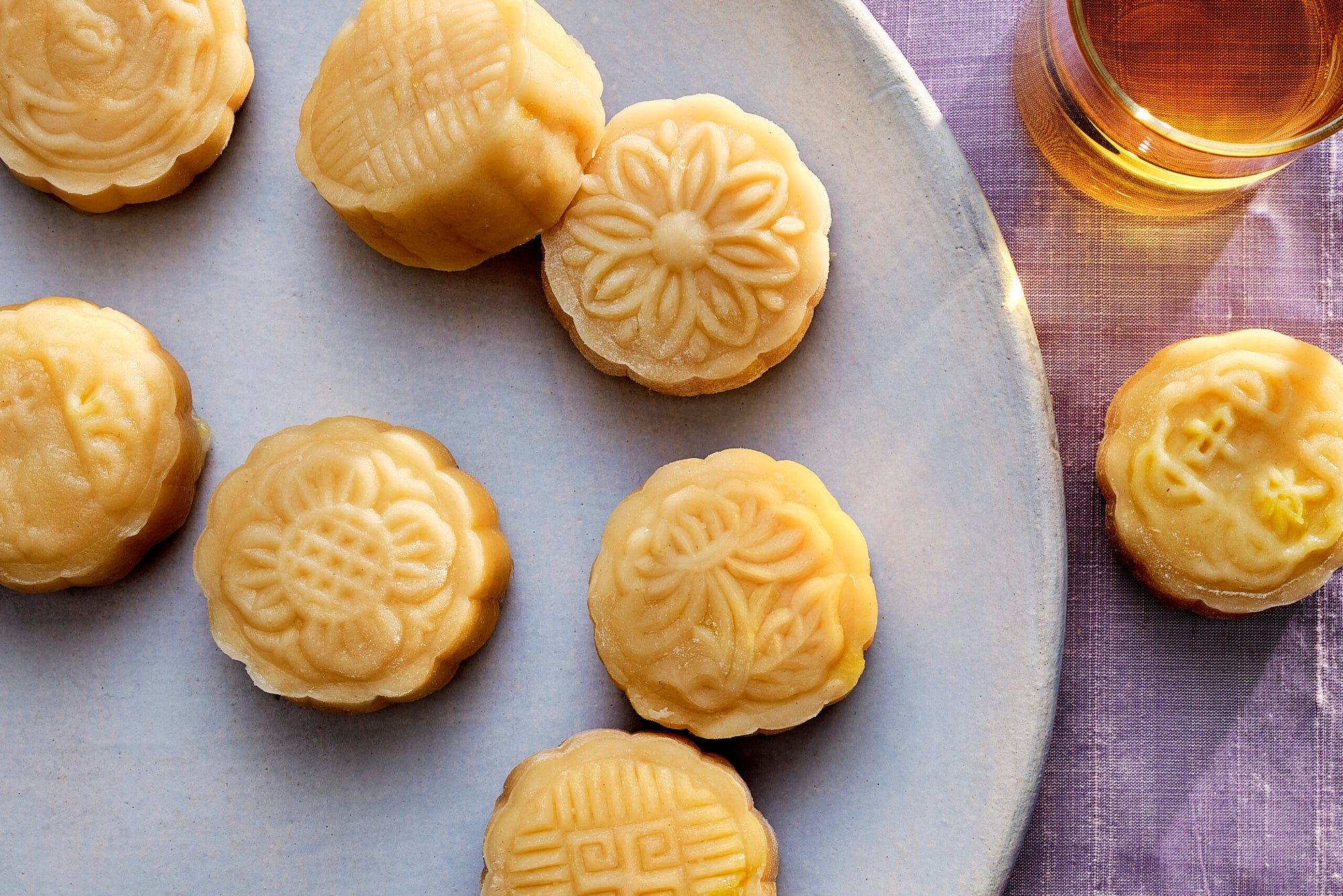 Snow-Skin Mooncakes with Mung Bean Filling | Saveur