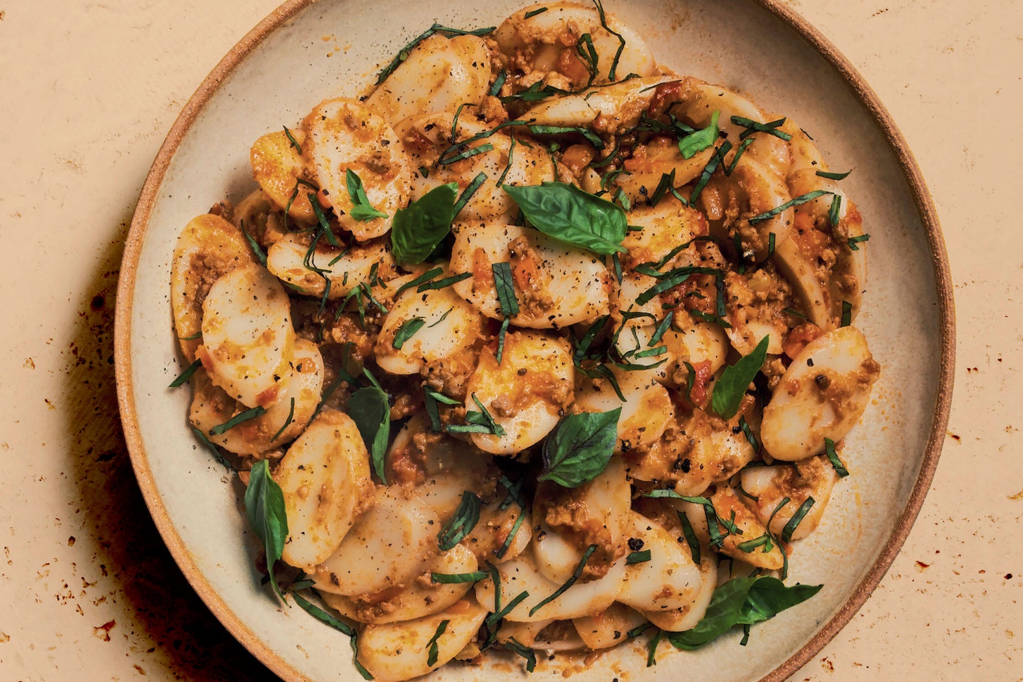 Rice Cake Bolognese Recipe | Saveur