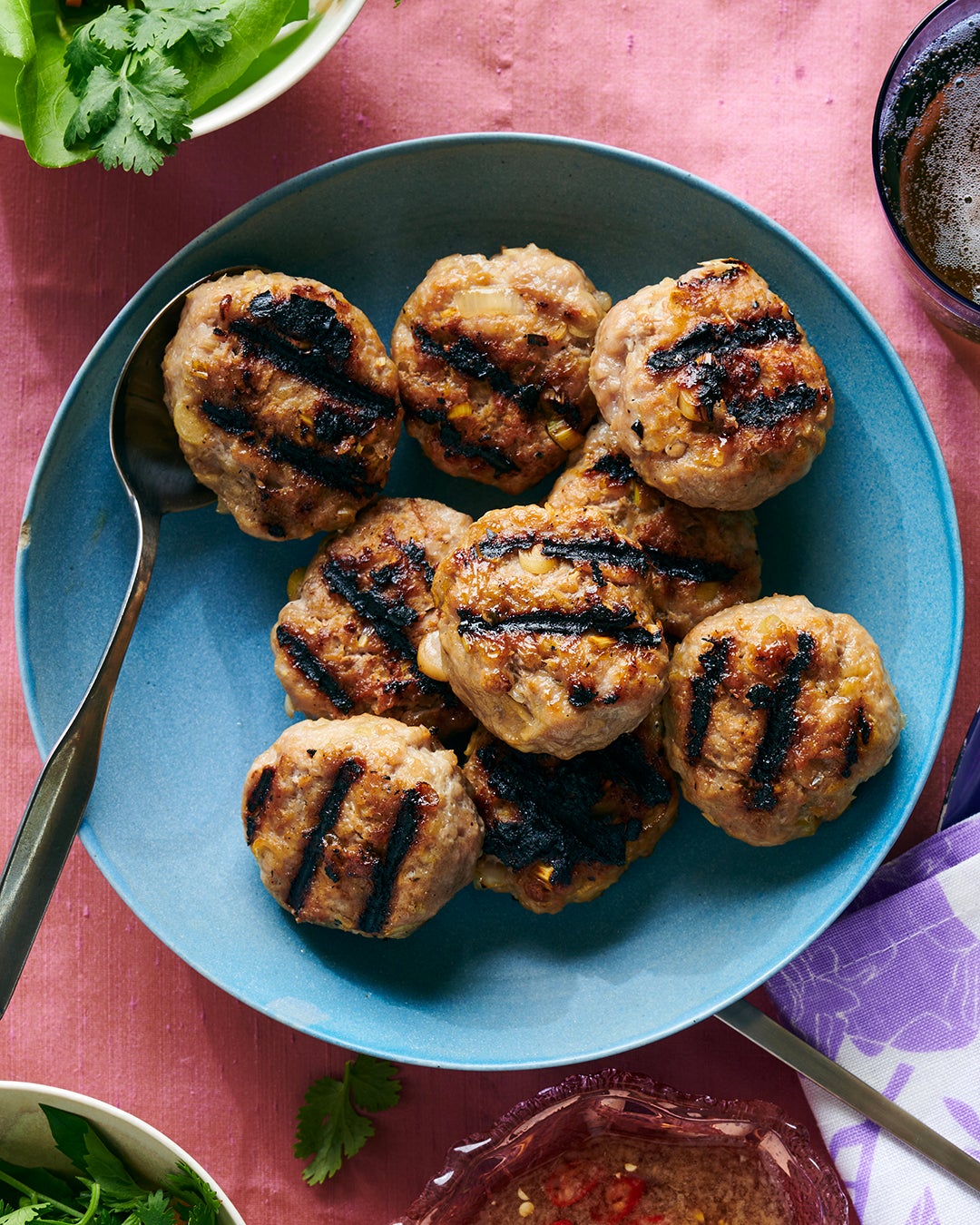 Bun Cha Recipe (Grilled Vietnamese Meatballs with Rice Vermicelli)