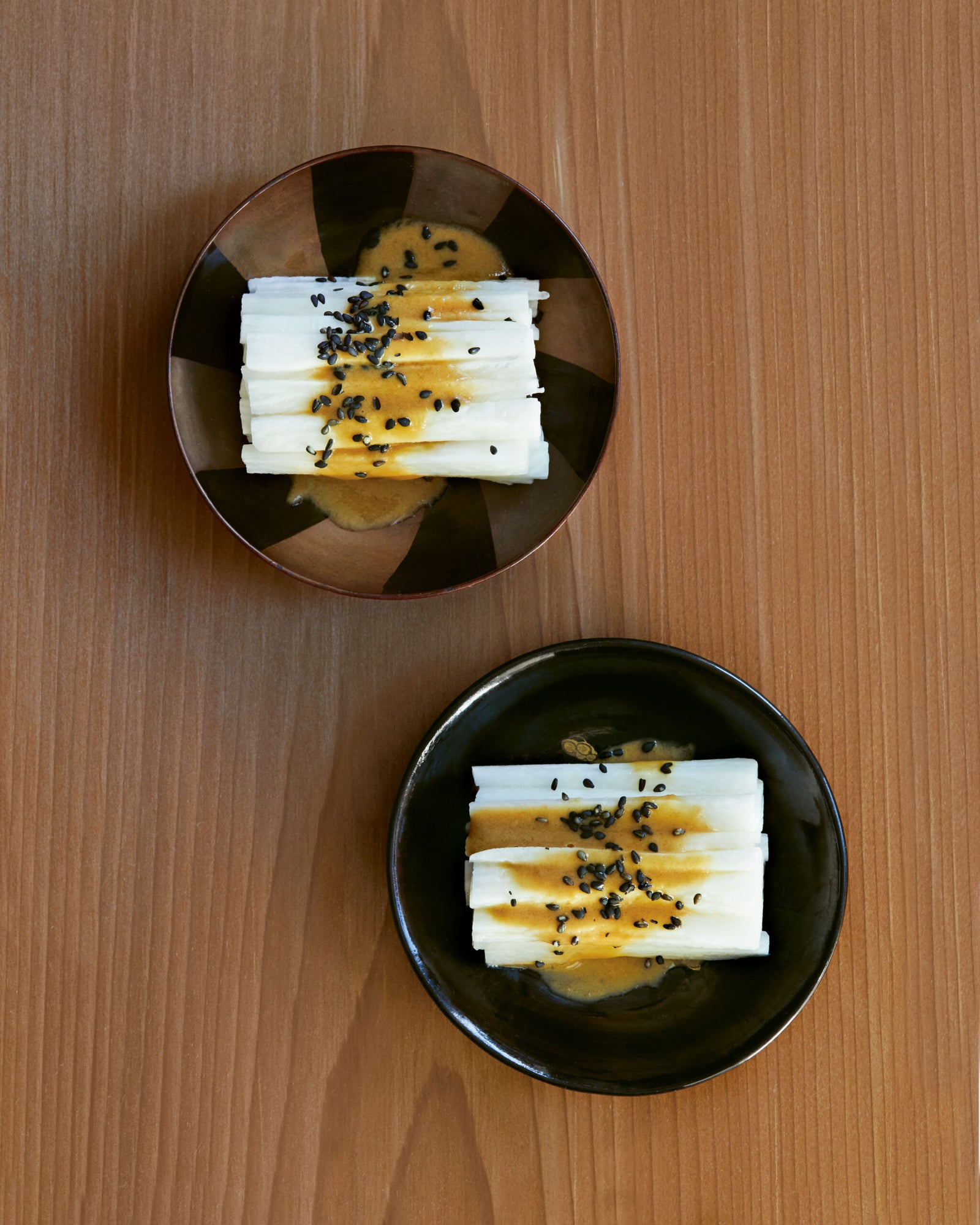 Mountain Yam Recipe with Vinegared Sesame Sauce | Saveur