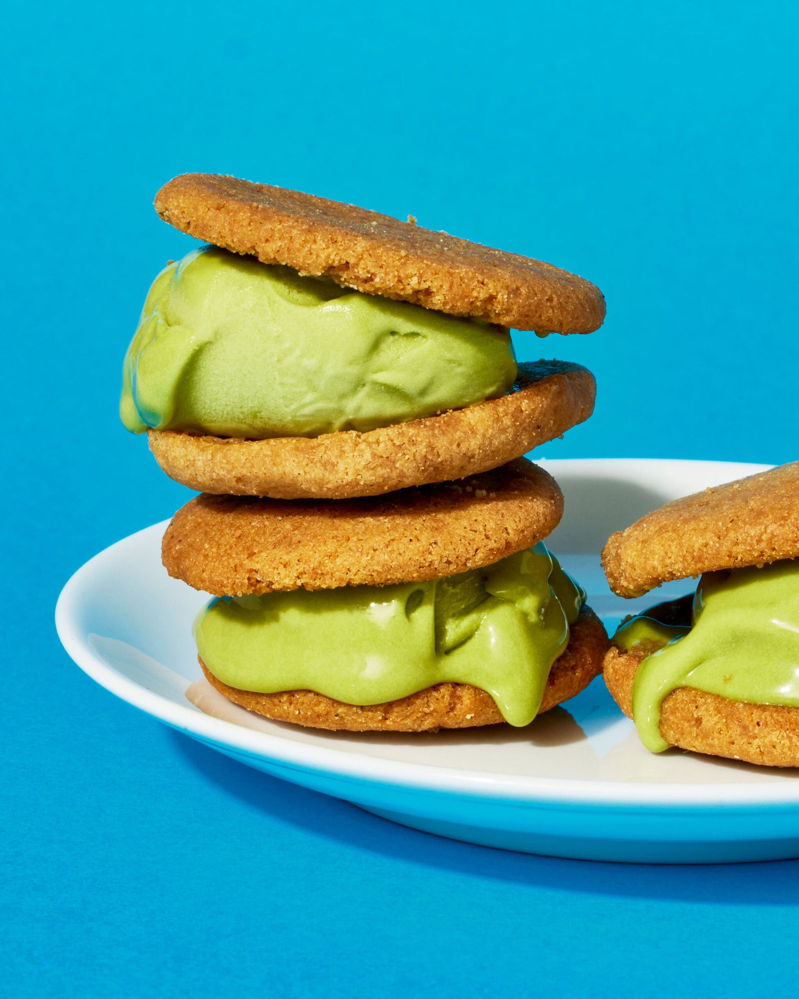 Ginger Matcha Ice Cream Sandwiches Recipe | Saveur